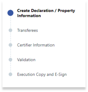 Transparency Declaration - The Land Owner Transparency Registry (LOTR)